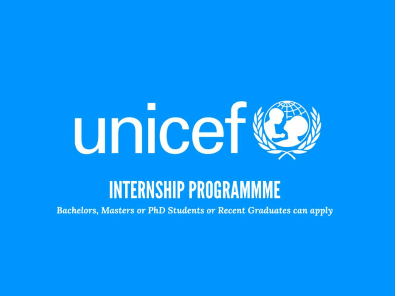 UNICEF Internship program 2023 UNICEF Internship program 2023